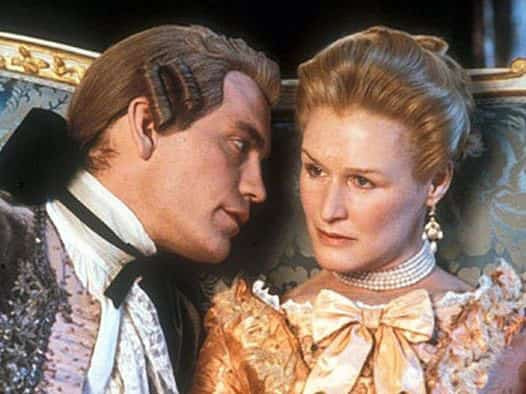 Revendo o filme Ligações Perigosas...